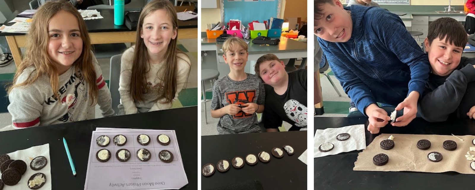 Modeling Moon Phases with Oreos - Messalonskee Middle