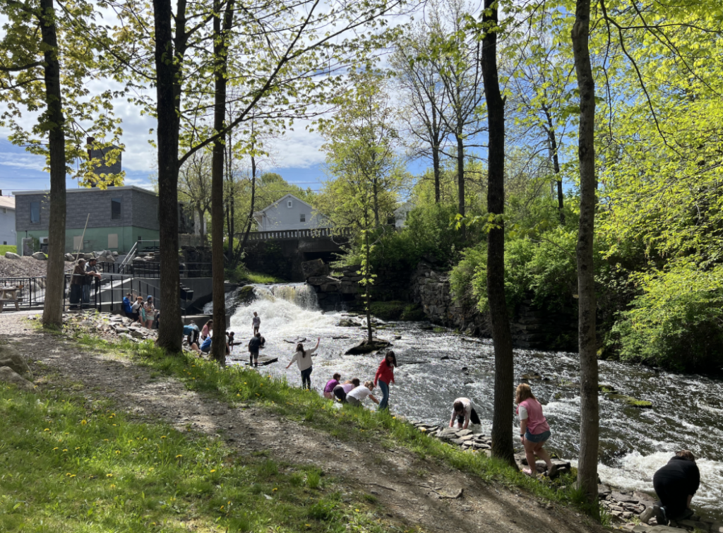 Box Mill Stream Fish Ladder - Messalonskee Middle